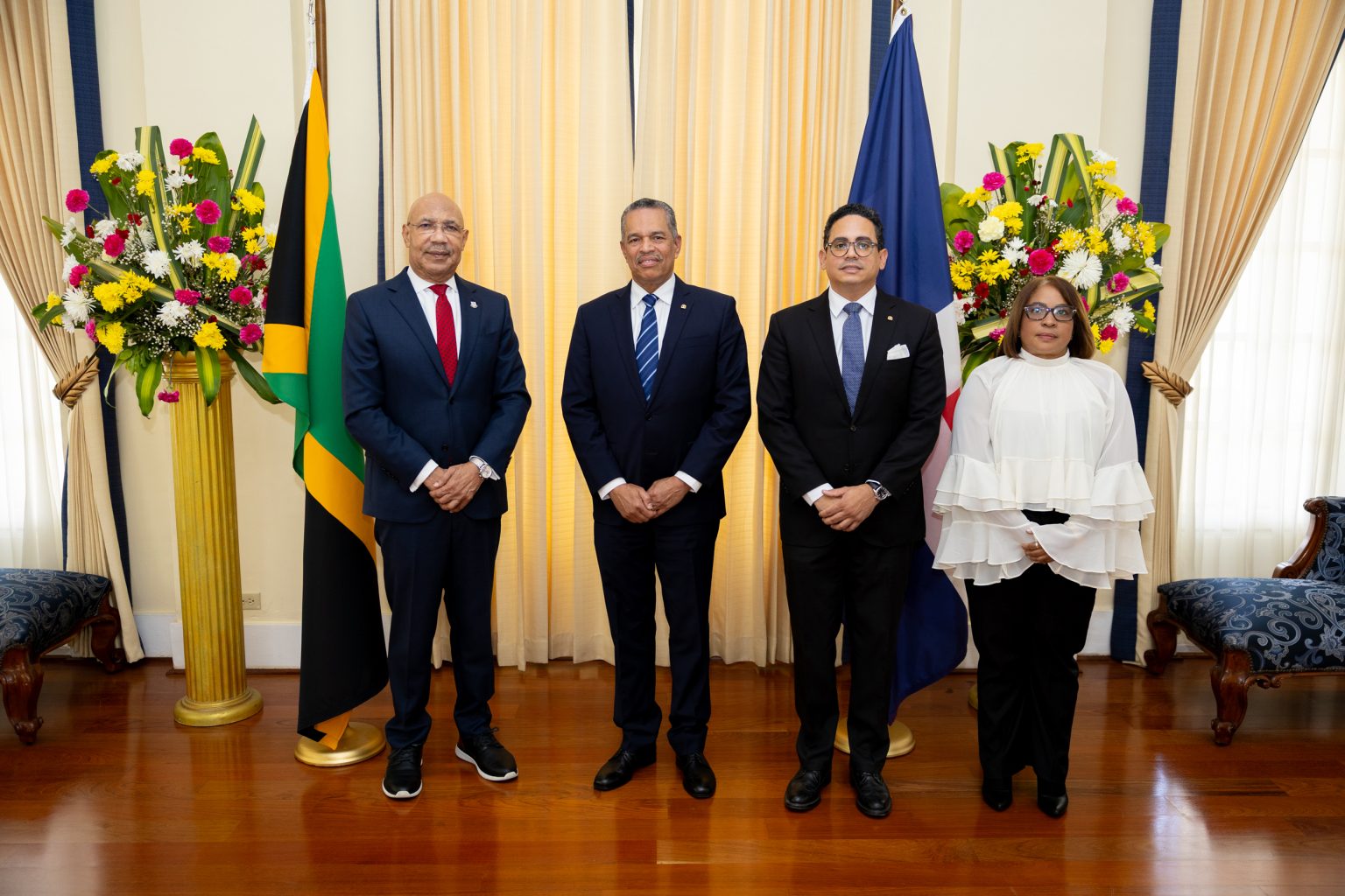 Ambassador-designate of the Dominican Republic to Jamaica presented the ...